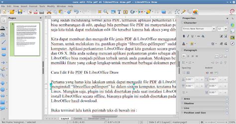 Using Libreoffice Draw To Edit Pdf