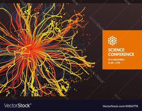 Science Conference Point Explode Array Royalty Free Vector