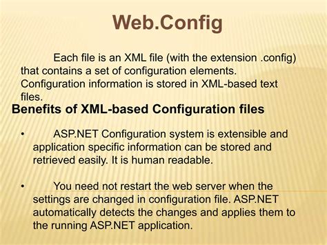 Webconfiguration Ppt