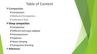 Compaction Of Soil PPTX