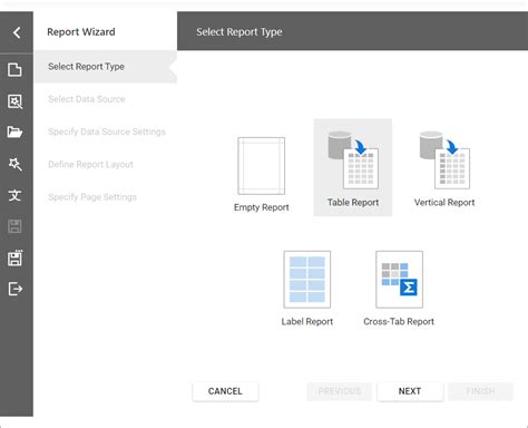 Report Wizard Fullscreen Net Reporting Tools Devexpress Documentation