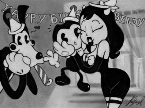 Happy 1st Birthday Bendy By Fnafmangl On Deviantart