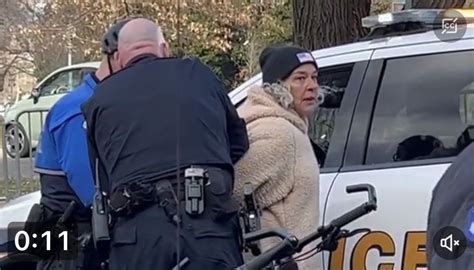 Micki Witthoeft Mother Of Ashli Babbitt Arrested For Blocking And