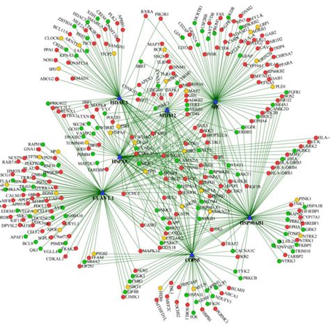 Seven Predicted Novel Candidate Genes And Known Genes Connected With Download Scientific