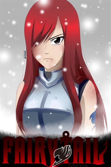 Erza Scarlet Fan Art Fairy Tail By Byncu Uzumaki On Deviantart