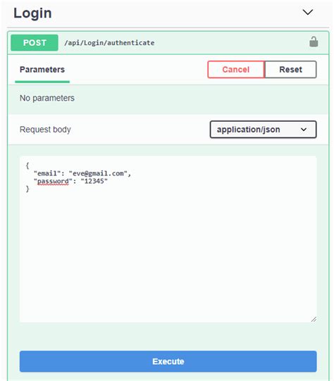 uwierzytelnienie z json web token cebula z asp core swagger