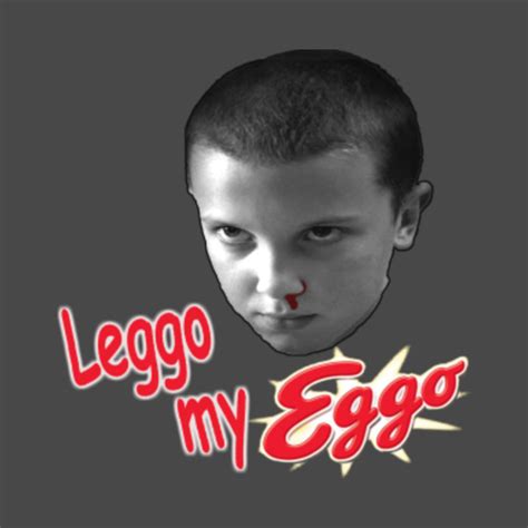 Eleven Leggo My Eggo Stranger Things T Shirt Teepublic
