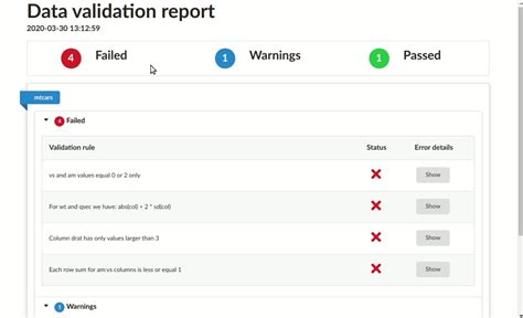 Validate Data
