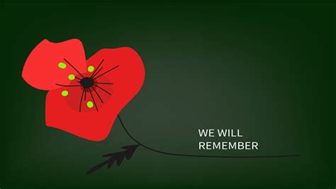 붉은 밝은 양귀비 꽃 현충일 현충일 안작 데이를위한 벡터 낙서 배너 Remembrance Day에 대한 스톡 벡터 아트 및 기타 이미지 Remembrance Day