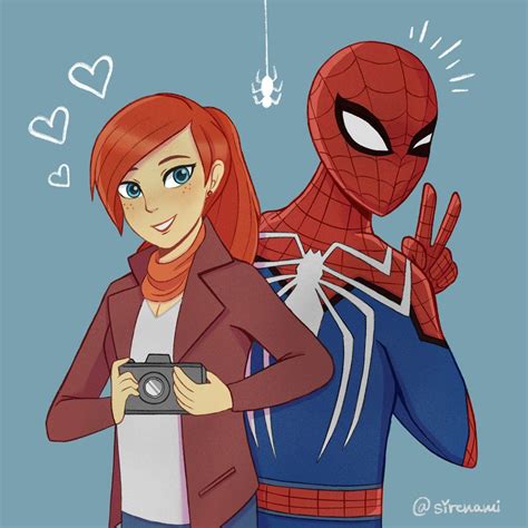 Spider Man 10 Adorable Pieces Of Mary Jane Fan Art
