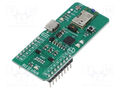 Ble 5 Click Mikroe Click Board Prototype Board Comp Pan1760a 3