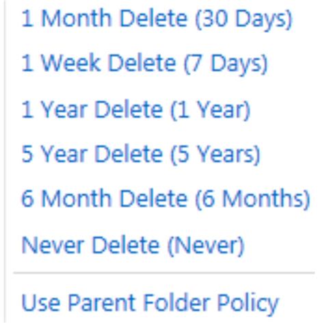 How To Set An Email Archive Or Retention Policy BC Knowledge For Employees