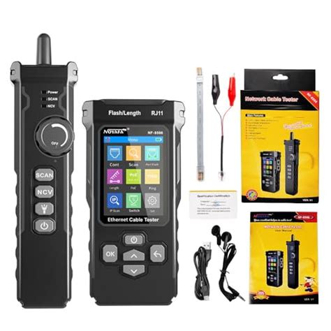 Klein Cable Tester 8 Cable Testing Modes Ethernet And Coax Cable