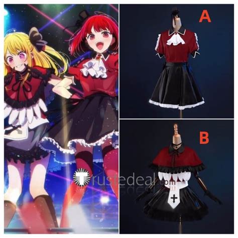 Oshi No Ko My Star B Komachi Hoshino Ruby Kana Arima Idol Stage Cosplay
