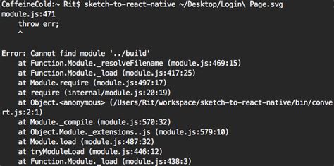 error cannot find module build · issue 24 · nanohop sketch to