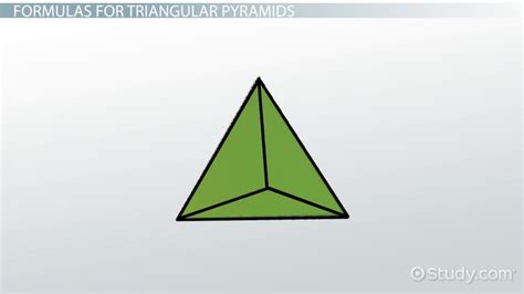Triangular Pyramid Definition Vertices And Formula Lesson