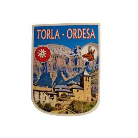 Pegatina Torla Ordesa