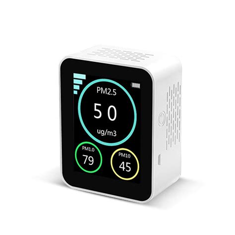 Display Indoor Personal Particle Pm1 0 Pm10 Pm2 5 Air Quality Monitor