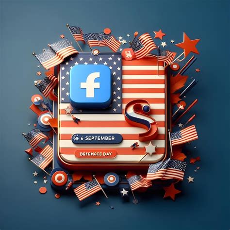 Animated Flag Post For Defence Day On Social Media Premium Ai Generated Image