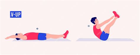 Premium Vector Vupexercise Men Workout Fitness Aerobic And Exercises