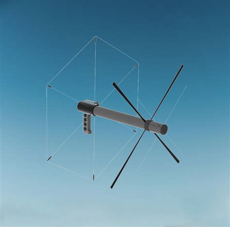 Tacsat 214 Handheld Tactical Satcom Antenna System 240 350 Mhz Antenna Products