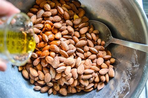 Easy Perfectly Salted Roasted Almonds Recipe Seriously The Best An