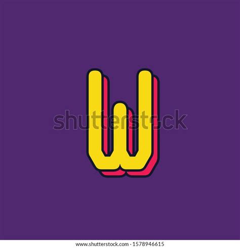 Modren Font Typography Colorful Vector Stock Vector Royalty Free 1578946615 Shutterstock