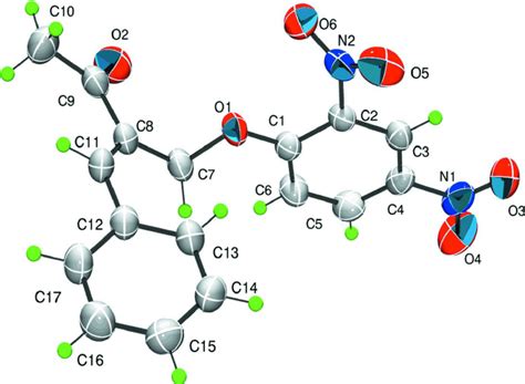 The Molecular Structure Of The Title Showing The Atom Labelling Scheme Download Scientific