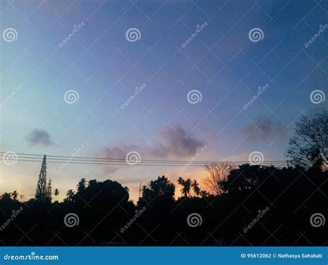 Sunset Behind The Tree Editorial Photography Image Of Wallpaper 95612062
