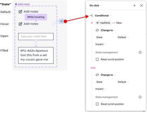 can t use conditional interaction inside interactive component figma forum