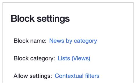 Views Block Override