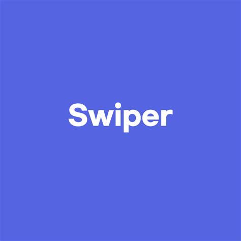 swiper 여러가지