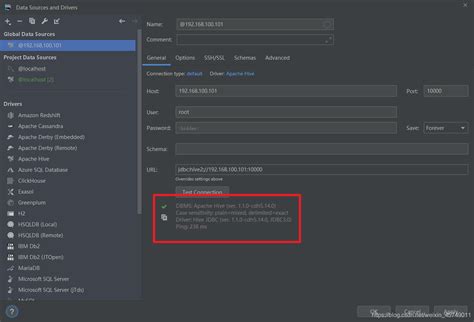 datagrip连接hive教程 csdn博客