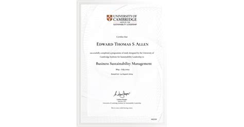 Tom Allen On Linkedin Business Sustainability Management • Edward Thomas S Allen • Your