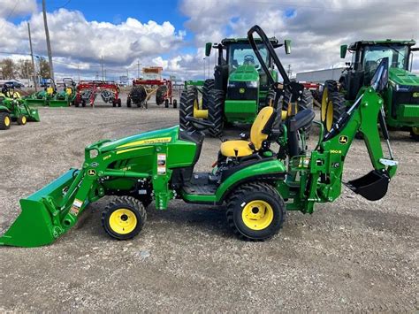 Used 2021 John Deeere Lawn Mower With Front End Loader And Quick Attach