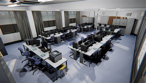 Japanese School Computer Classroom