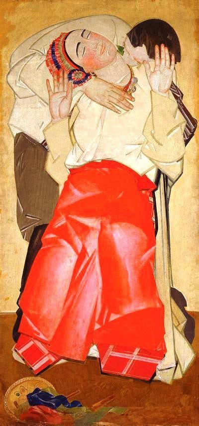 Фёдор Кричевский Триптих Создание произведений искусства Картины