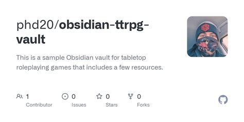 Github Phd20obsidian Ttrpg Vault This Is A Sample Obsidian Vault