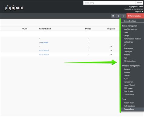 Instalando Phpipam Sobre Ubuntu 1604 Lts Control De Ips Vlan Vrf