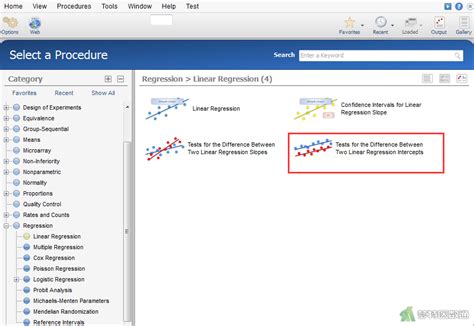 医学研究之回归分析的样本量计算——两直线回归截距的差异性检验 梦特医数通