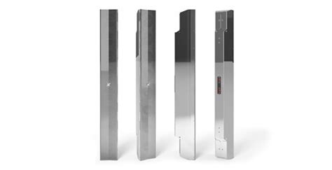 Kayman Kp102xp Stainless Steel Line Array With 4 Drivers Polished