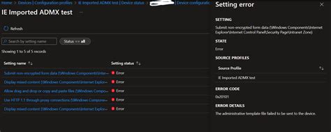 Ie Imported Admx Settings Through Intune Microsoft Qanda