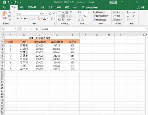 Excel技巧，如何快速美化表格？