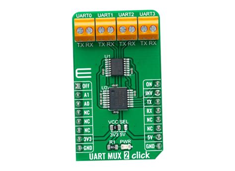 Uart Mux 2 Click Mikroe Mouser