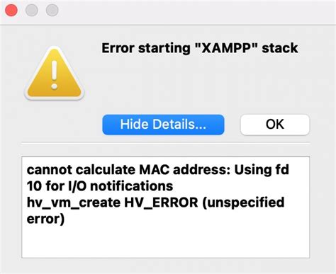 Xampp Doesnt Work After Update To Macos Big Sur