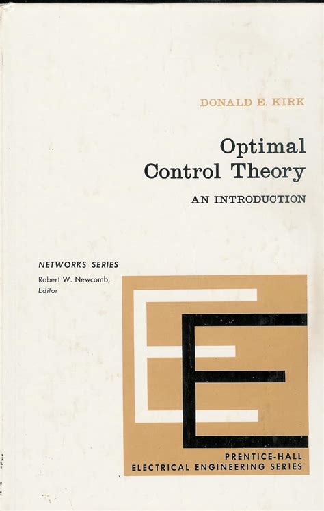 Optimal Control Theory An Introduction Kirk Donald E Amazon Books