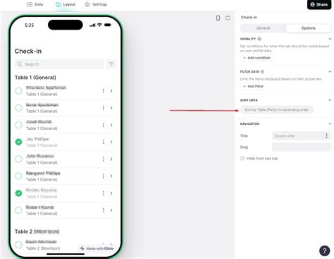 How To Enable In App Sorting Ask For Help Glide Community