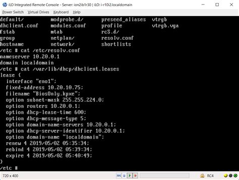 System Installation 1804 Ignoring Dhcp Provided Domain Name For Name