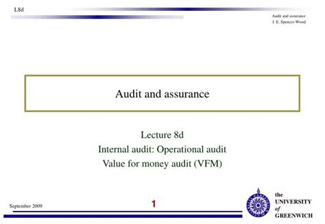 PPT Audit And Assurance PowerPoint Presentation Free Download ID 4567357