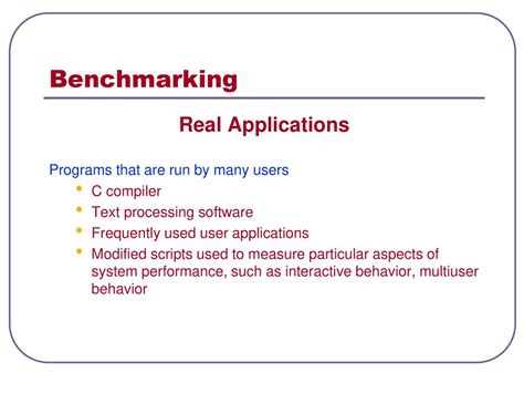 Lecture 2c Benchmarks Ppt Download